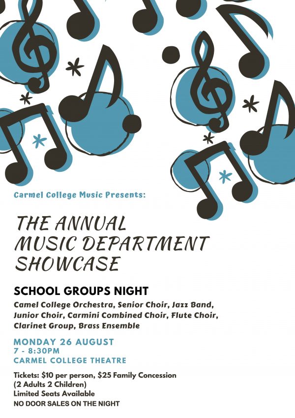 Annual Music Department Showcase - Carmel College
