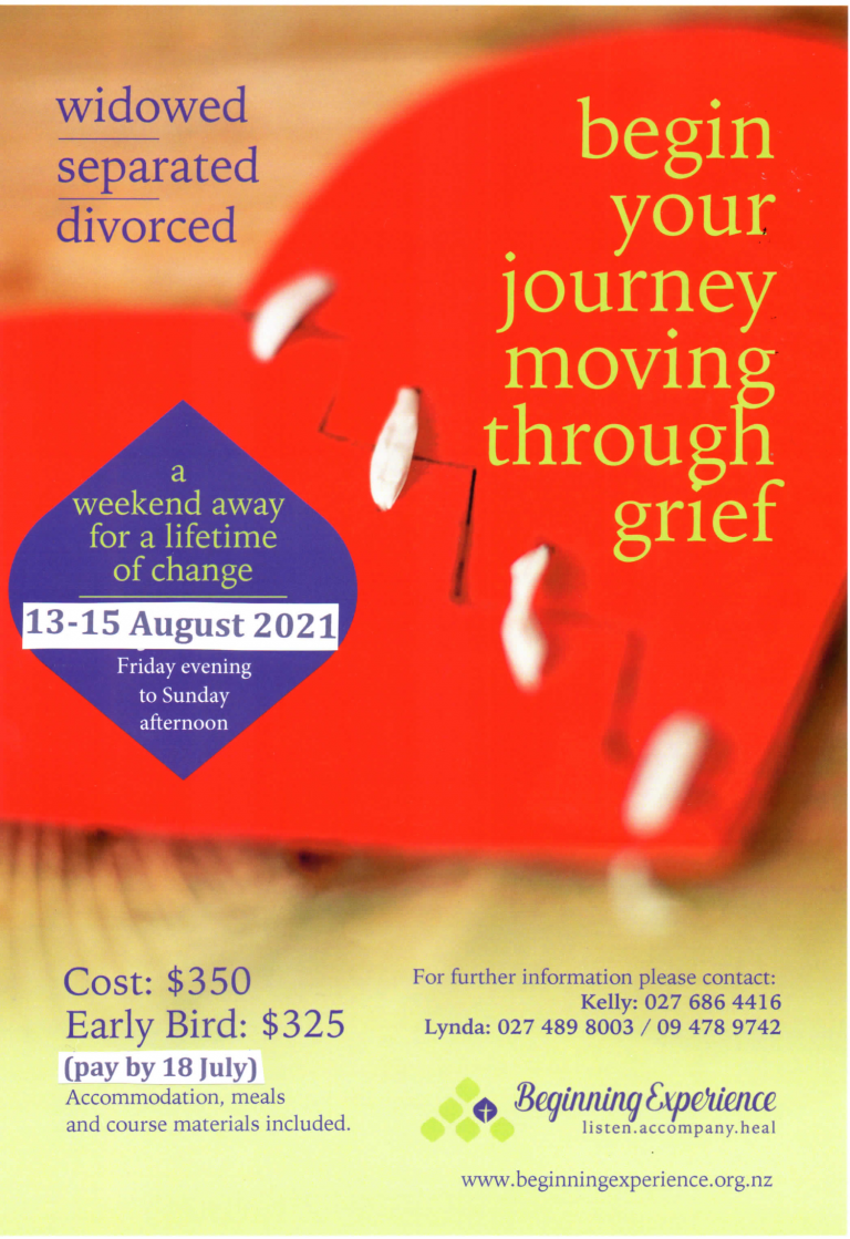 Beginning Experience Journey - Carmel College