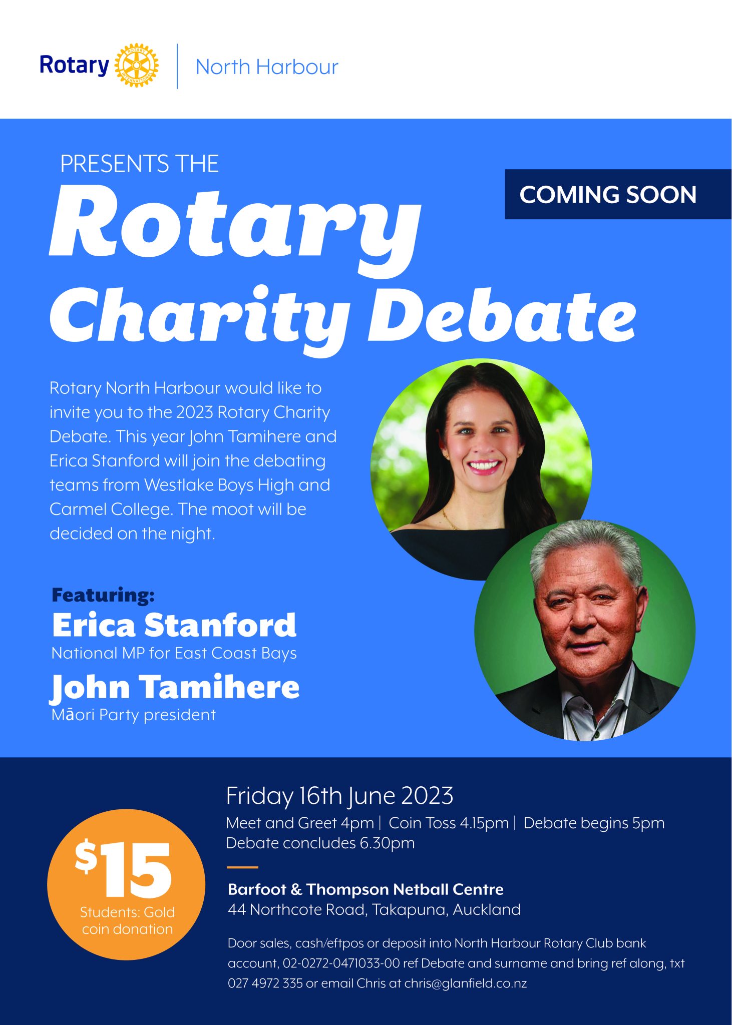 Rotary Charity Debate - Carmel College