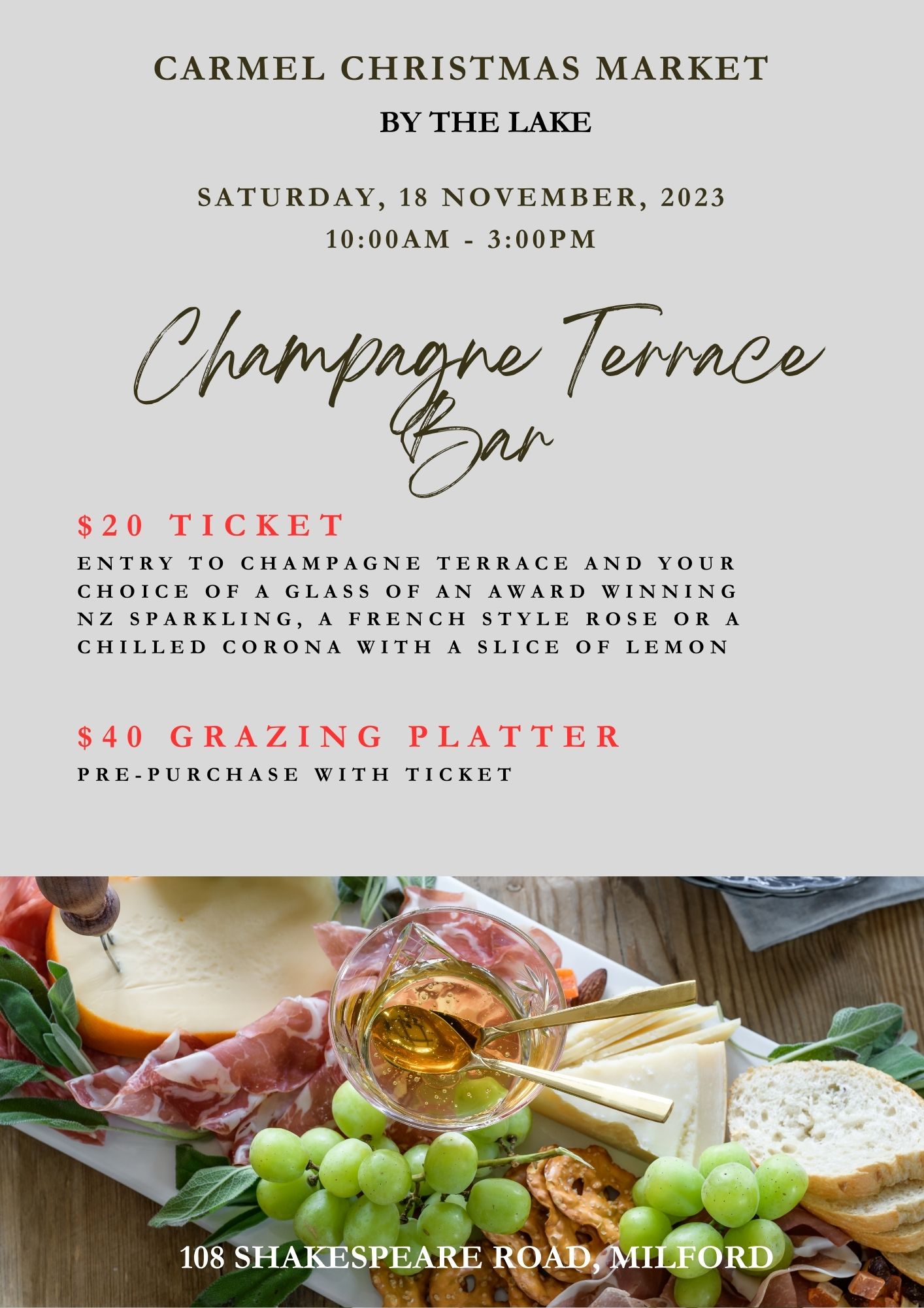 Christmas Market - Champagne Terrace Back By Popular Demand - Tickets ...
