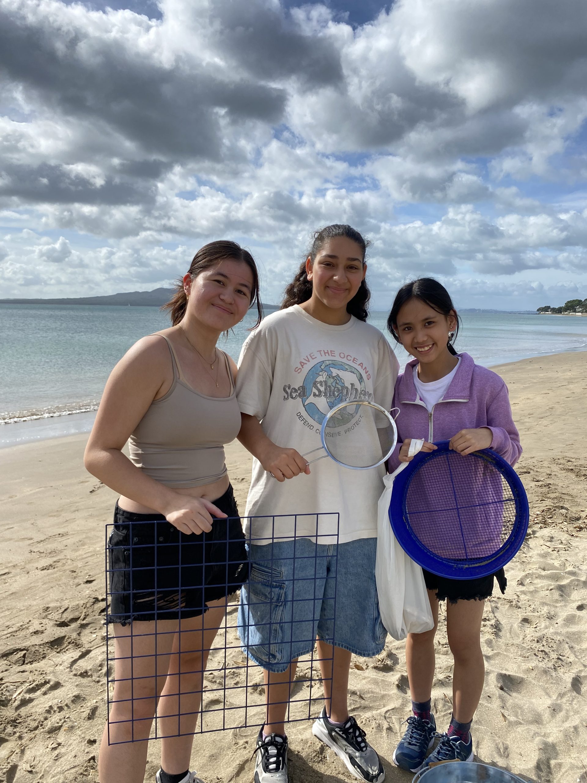 Geography Field Work on Milford Beach - Carmel College