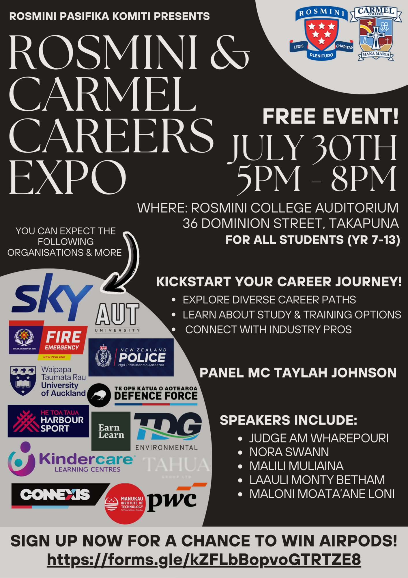 Rosmini & Carmel Careers Expo - Carmel College